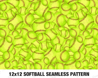 Softball pattern | Etsy