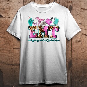 EMT Emergency Medical Technician Png Sublimation Design Download ...