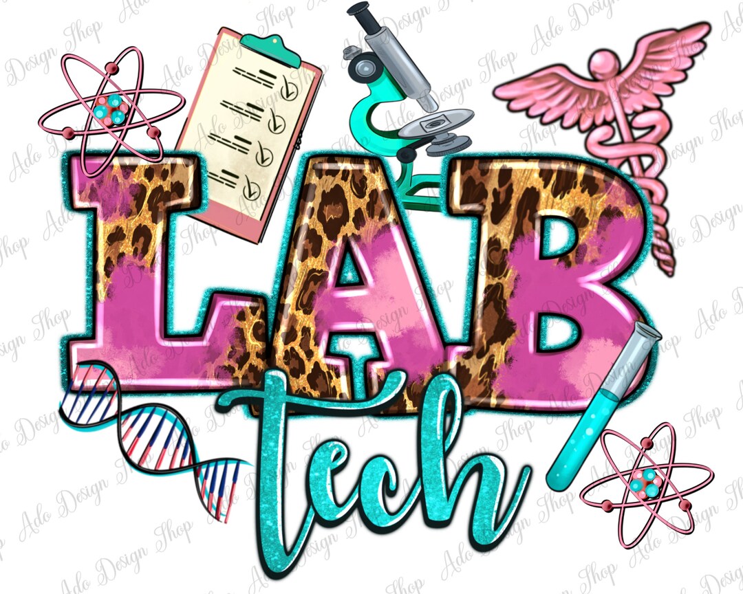 Lab Tech Png Sublimation Design Download, Lab Technician Png ...