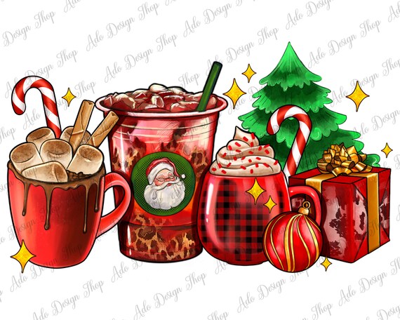 Christmas Coffee Mug Clipart