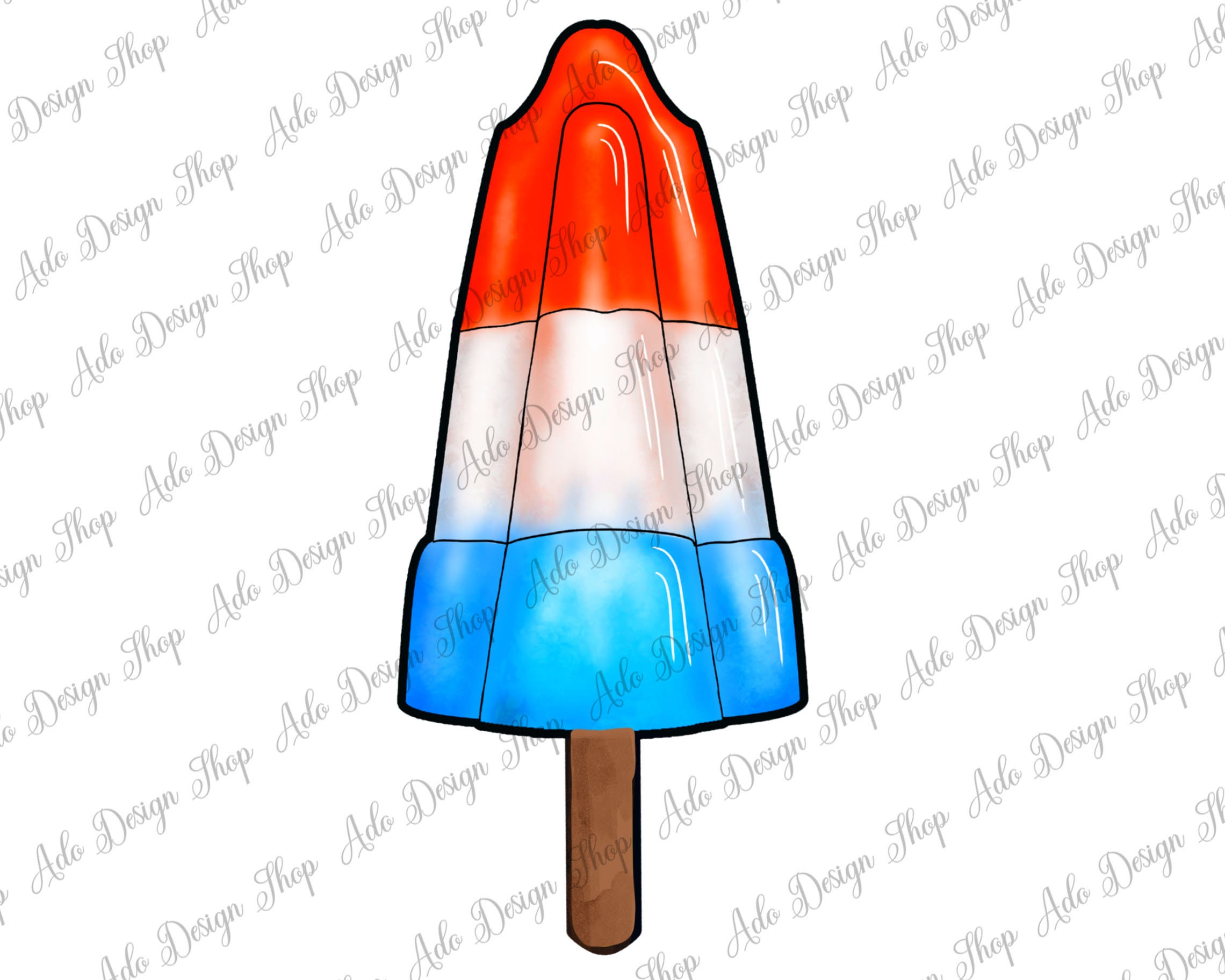 American Popsicle Bundle 10 Png Sublimation Designamerican - Etsy Australia