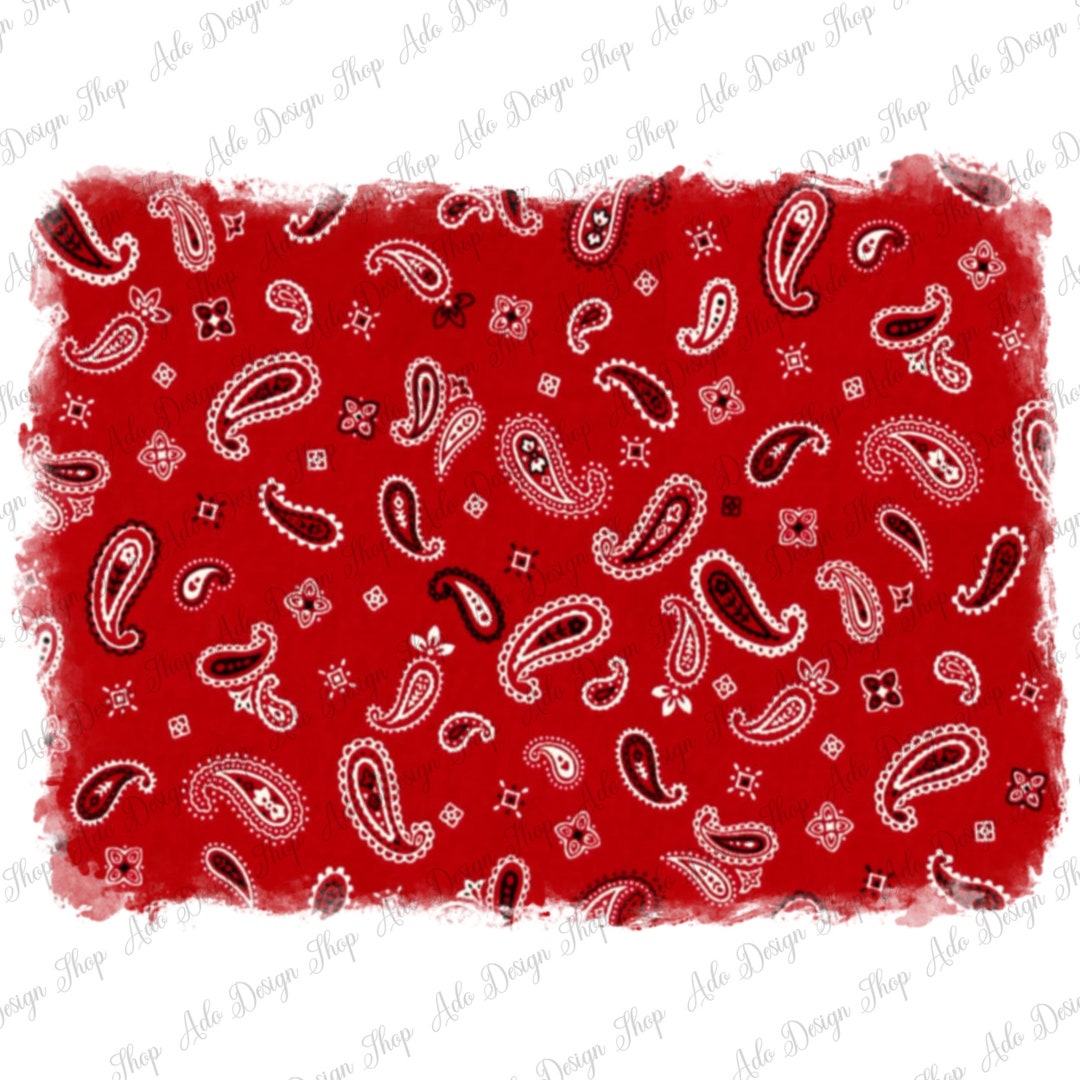 Bandana Background Png Sublimation Design Download, Western Bandana Png ...