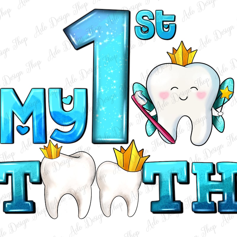 Baby First Tooth Decor - Etsy