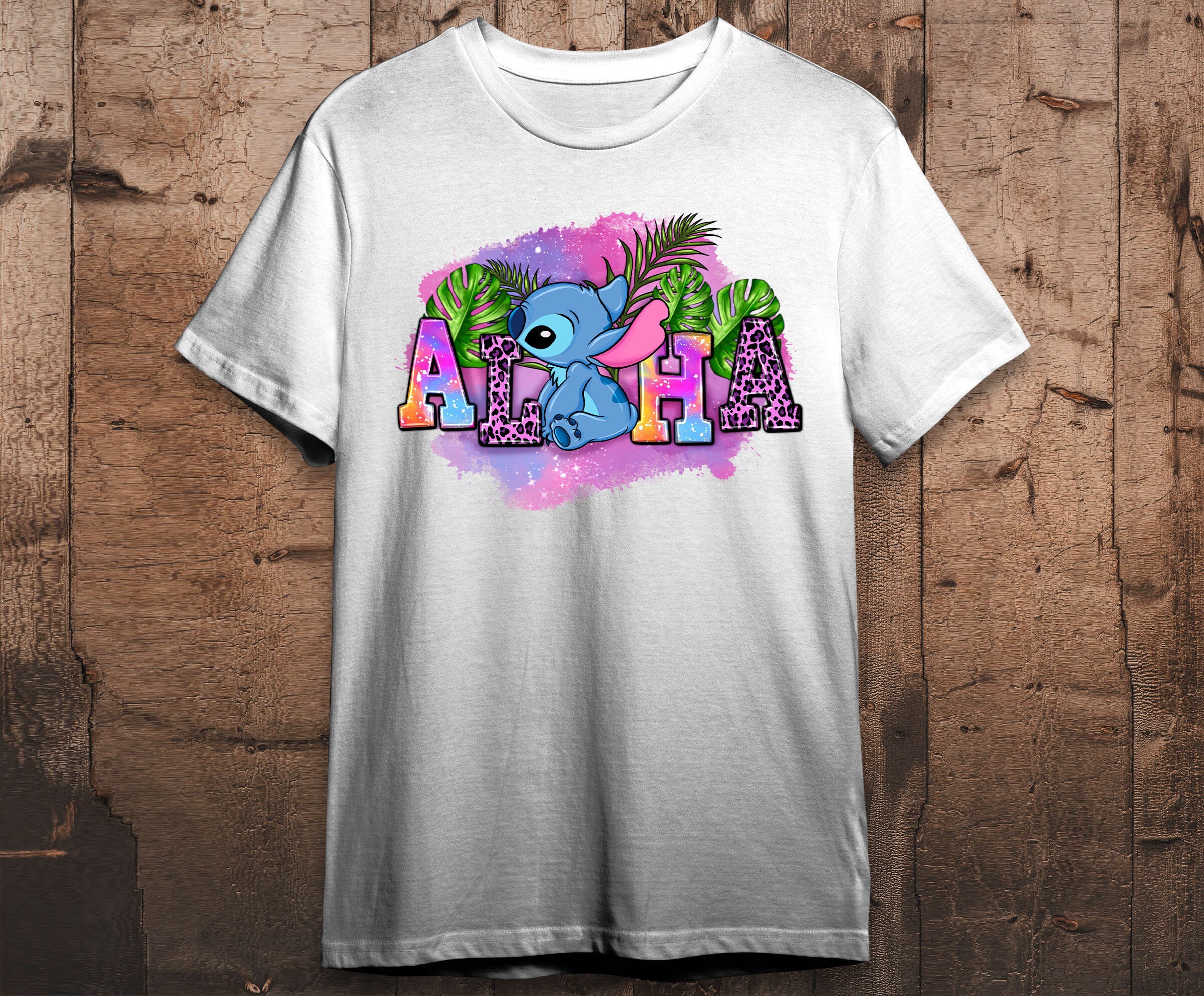 Aloha Stitch Png Sublimation Design Download, Hand Drawn Stitch Png ...