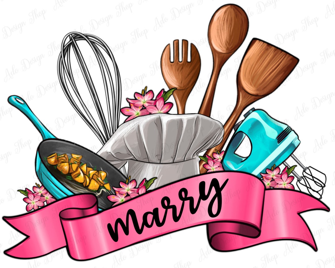 Personalized Kitchen Tools Png Sublimation Design Download, Cooking Png ...