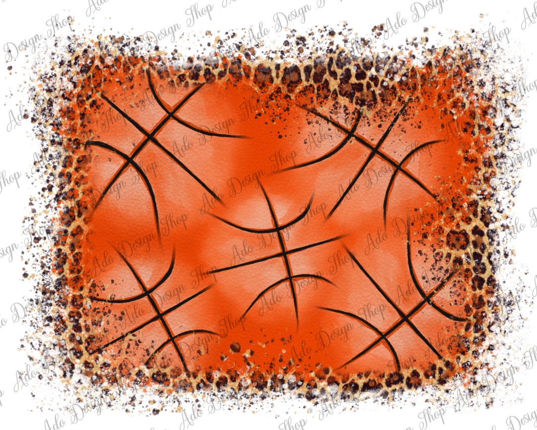 Western Basketball Distressed Background Png,leopard Basketball ...