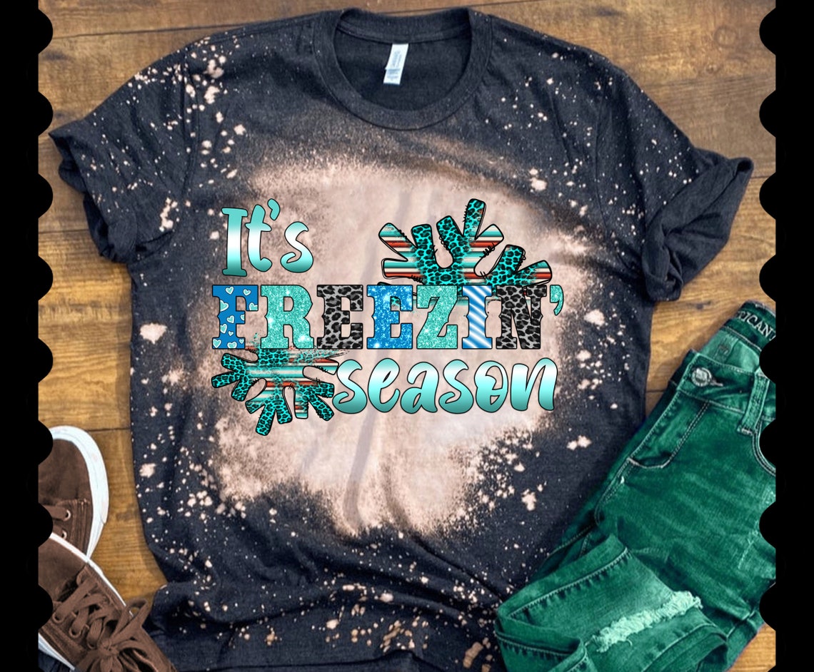 It's Freezin' Season PNG File Sublimation Designs | Etsy