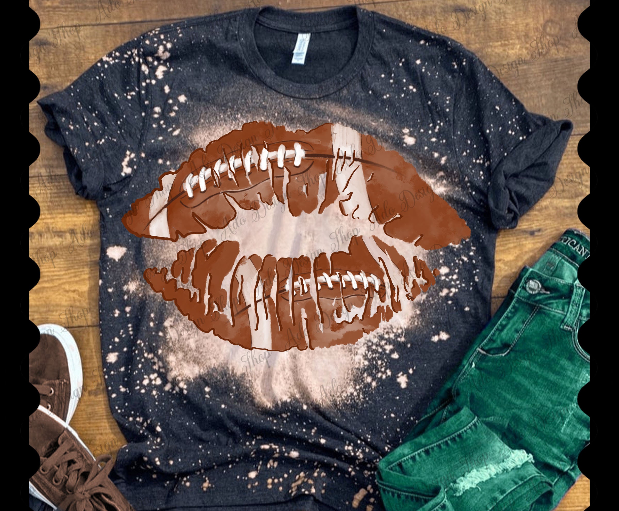 Football Lips Png Designfootball Lips Pngfootball Lips - Etsy