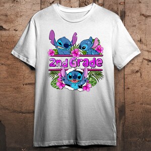 Flower Stitch 2nd Grade Png Sublimation Design Download, Back to School ...