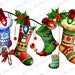 Christmas Socks PNG Sublimation Design, Christmas Socks Png, Merry ...