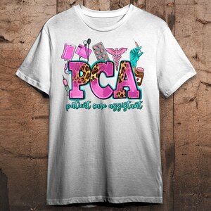 PCA Patient Care Assistant Png Sublimation Design Download, Western PCA ...