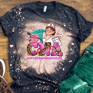 CNA Certified Nursing Assistant Png Sublimation Design, Nurse Life Png ...