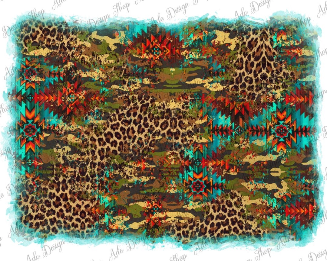 Camouflage Leopard Aztec Distressed Background Design, Camouflage ...