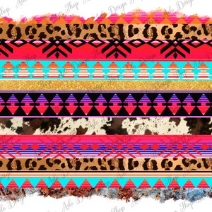 Aztec Western Leopard Distressed Png Background, Cowhide Background Png ...