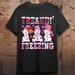 Freaking Freezing With Snowmans Png Sublimation Design Download, Winter ...