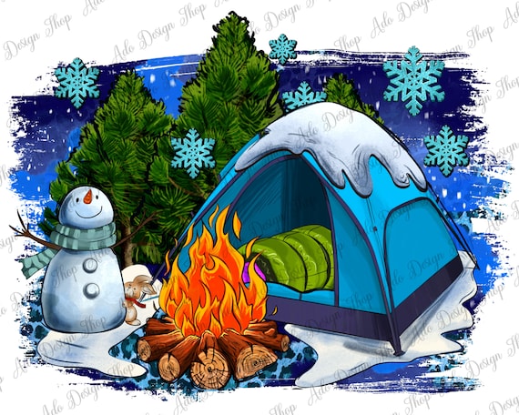 Winter Camp Clipart Images
