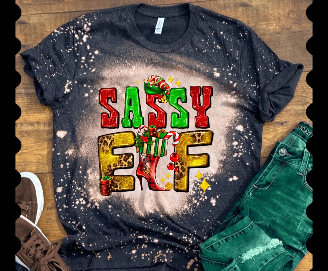 Sassy Elf Png Sublimation Design Christmas Png Christmas Elf - Etsy