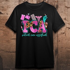 PCA Patient Care Assistant Png Sublimation Design Download, Western PCA ...