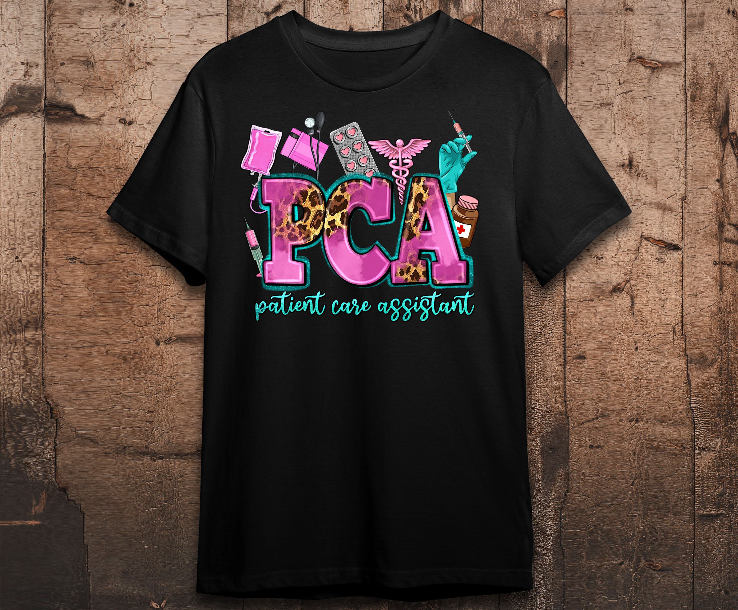 PCA Patient Care Assistant Png Sublimation Design Download, Western PCA ...