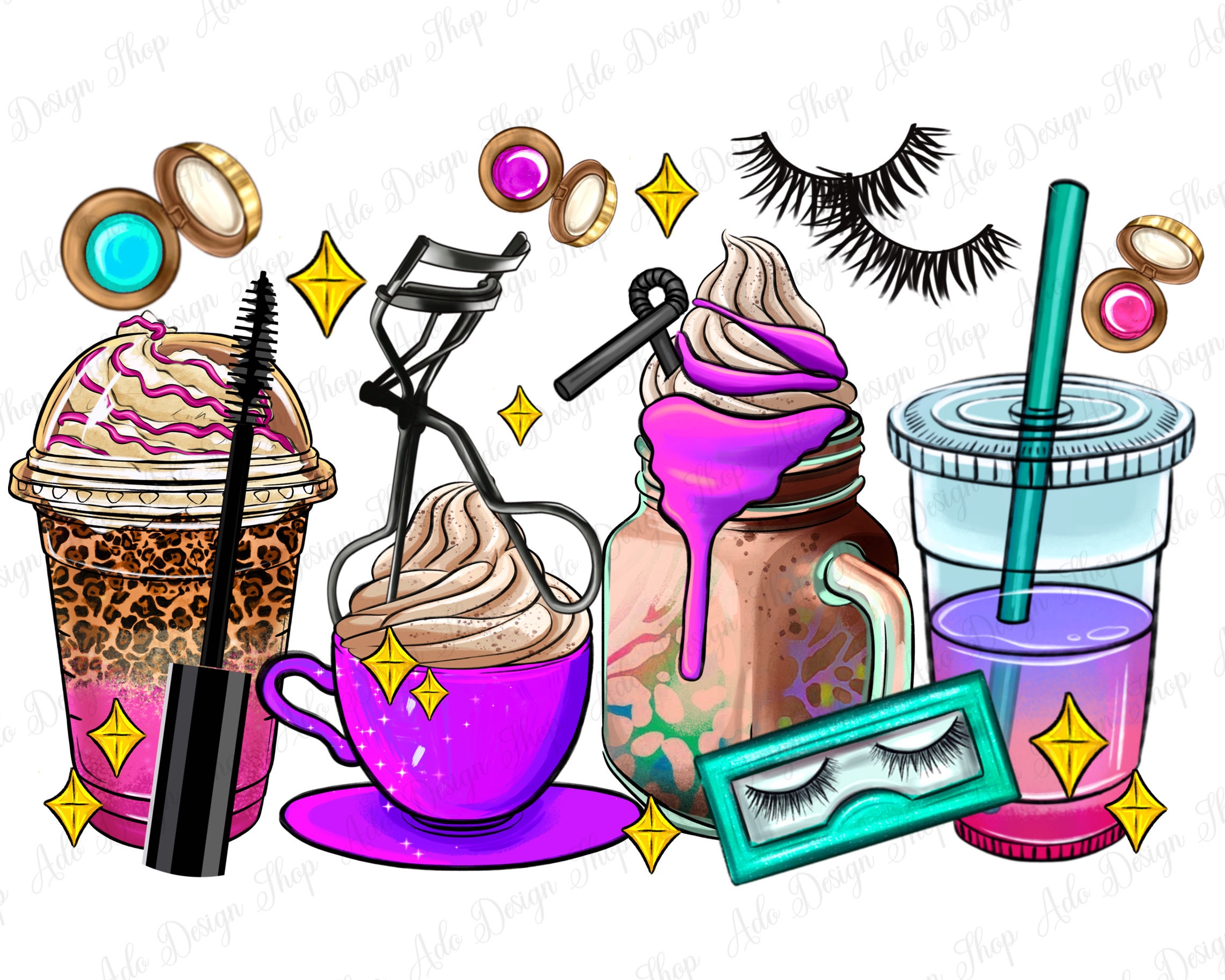 Lash Huster Coffee Cups Png Sublimation Design Download, Lash Boss Png ...