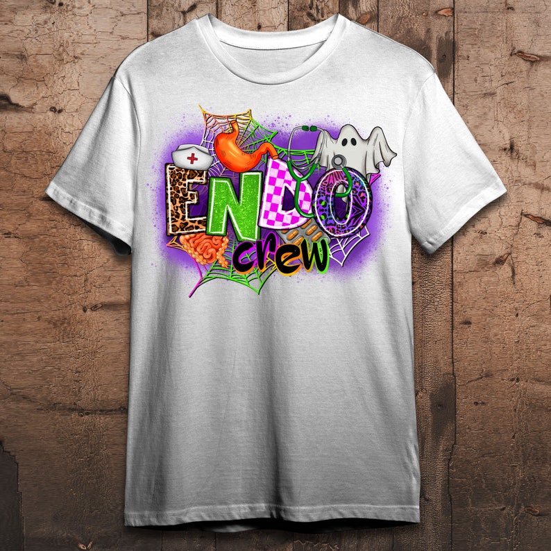 ENDO Crew Png Sublimation Design Download, Happy Halloween Png, Spooky ...