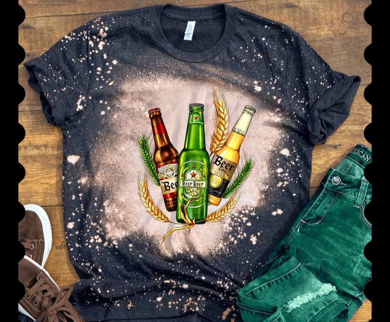Beer Bottle Party Set Png Sublimation Design, Beer Party Png, Alcohol ...