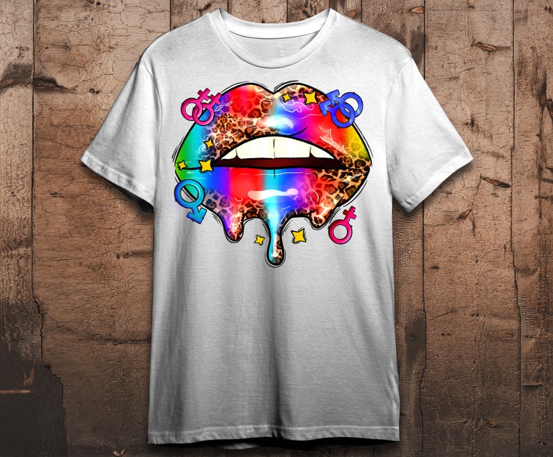 Pride Lips Png Sublimation Design Download, LGBTQ+ Png, Love is Love ...