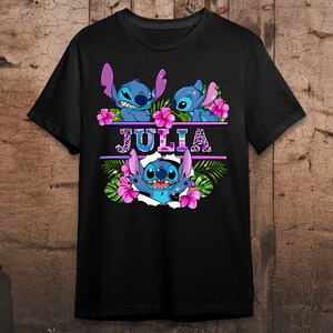 Personalized Name Floral Stitch Png Sublimation Design Download, Custom ...