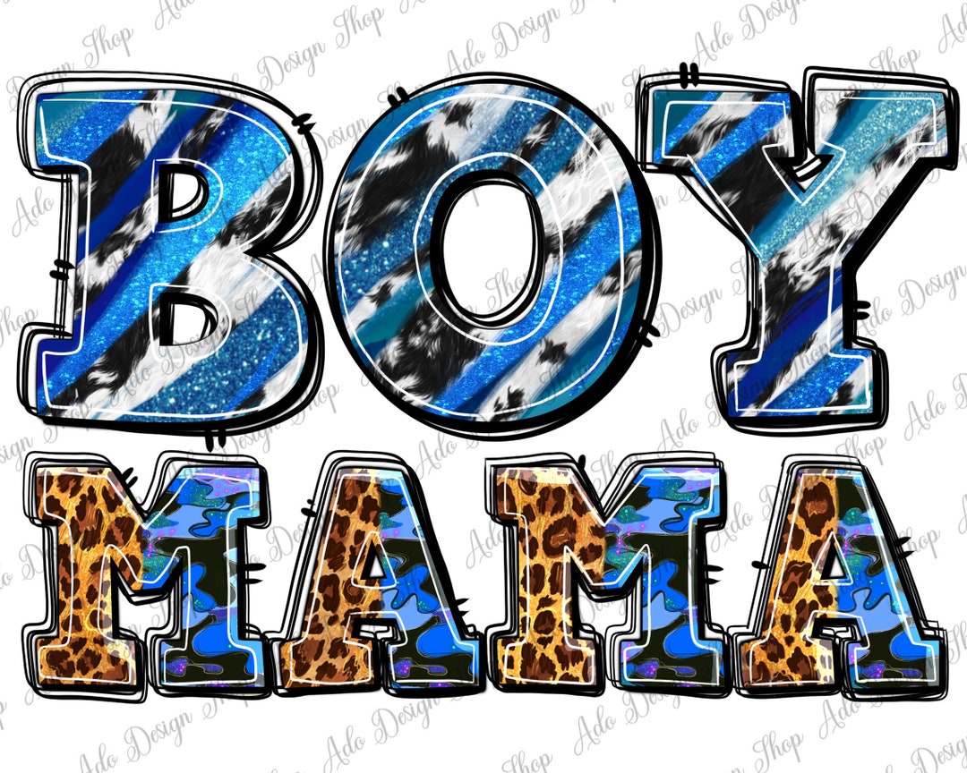 Boy Mama Png Sublimation Design Download, Western Boy Mama Png, Mother ...