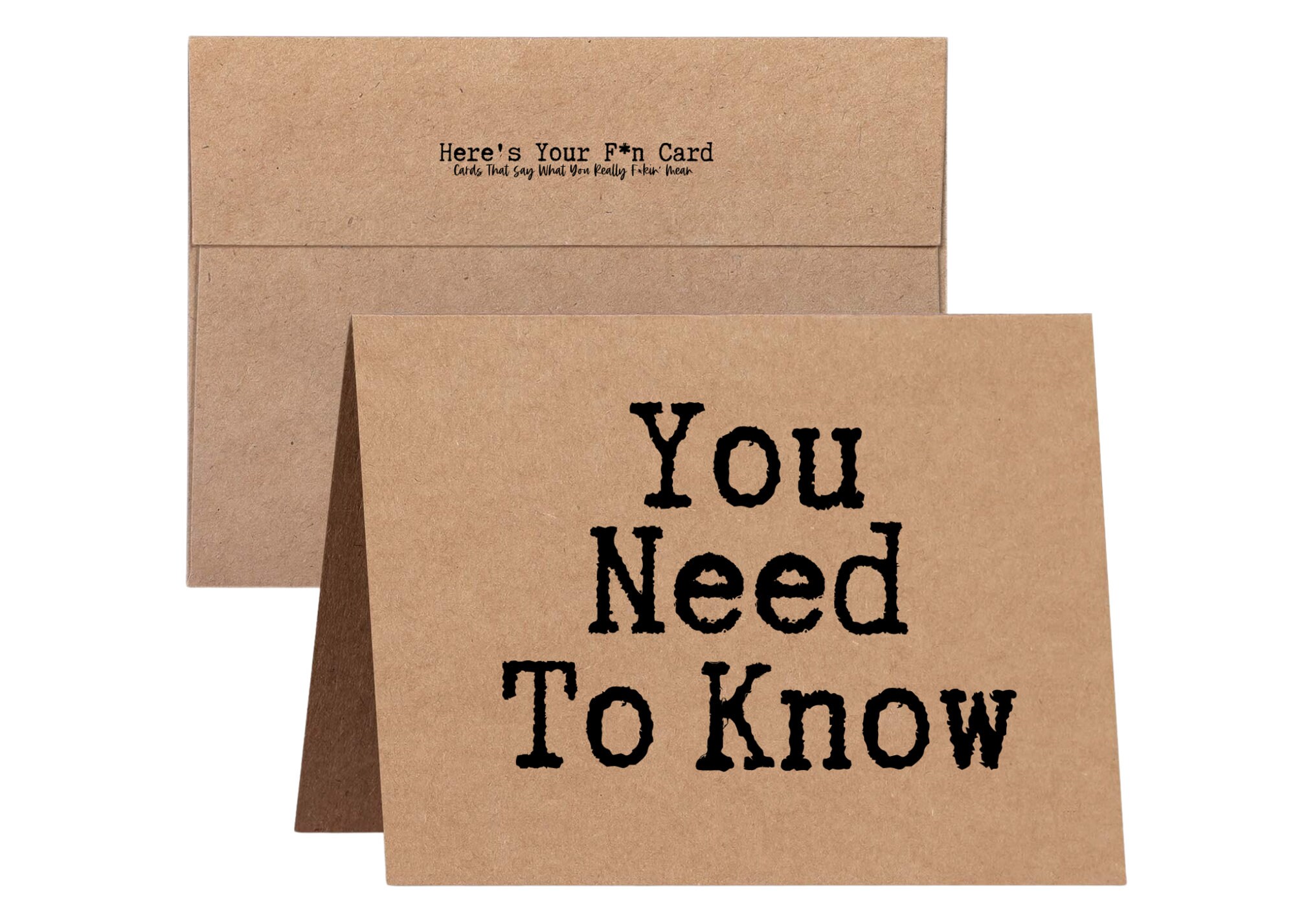 You Are a Trifflin' Mother Fcker Inappropriate Greeting Card With ...