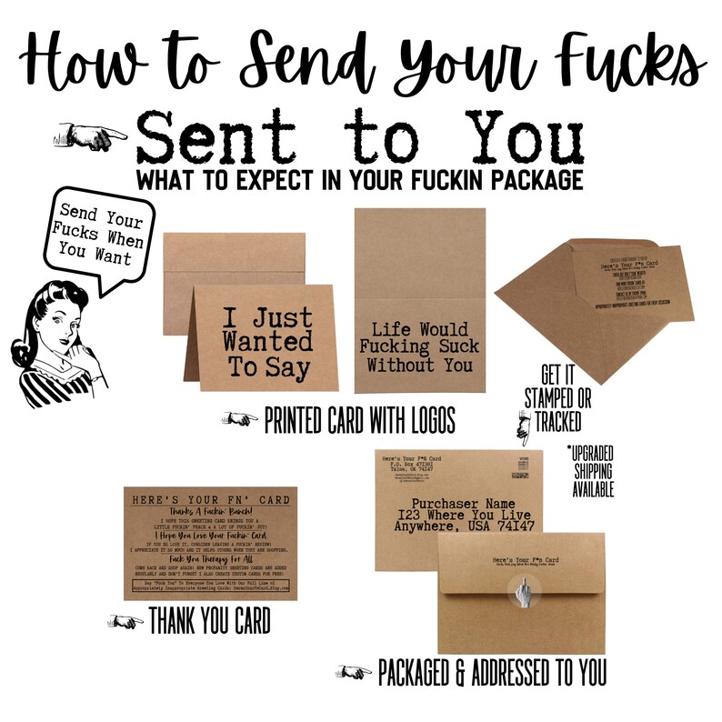 You Are a Trifflin' Mother Fcker // Profanity Greeting - Etsy