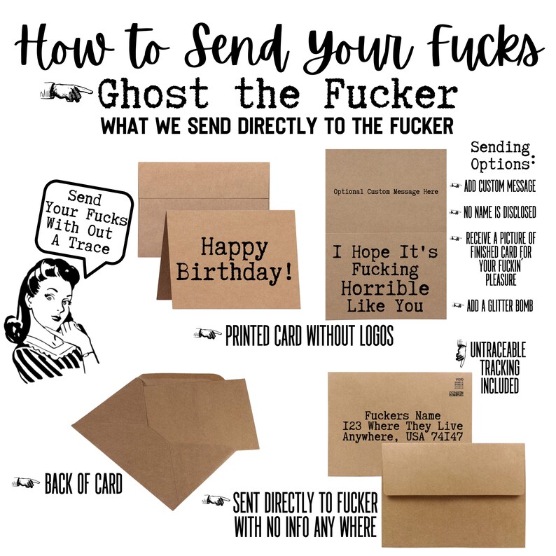 You Are a Trifflin' Mother Fcker // Profanity Greeting - Etsy