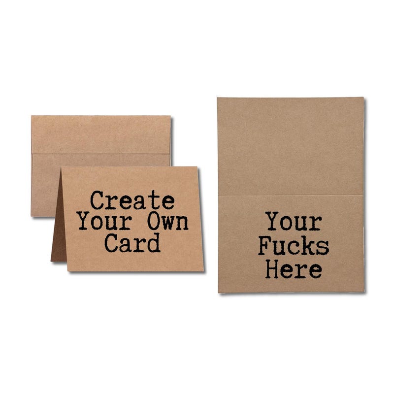 Mean Cards - Etsy
