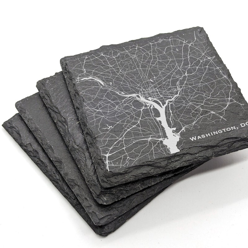 Slate Country Coasters - Etsy