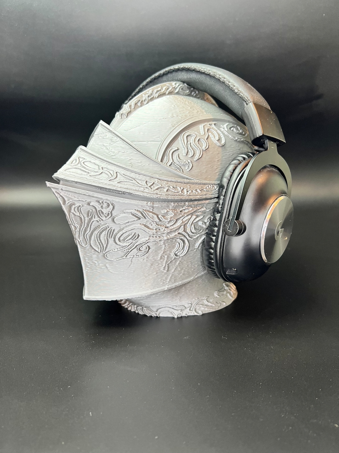 Drakeblood Knight Headphone Stand, Dark Souls Decor, 3D Printed Bust - Etsy