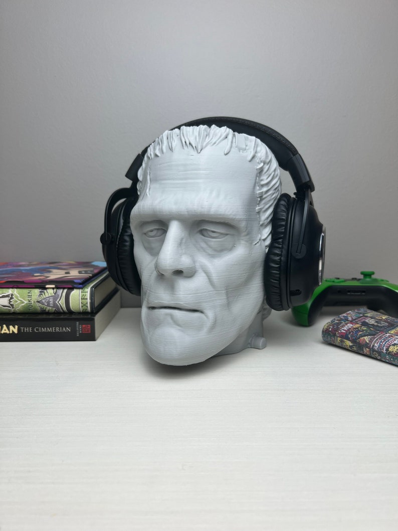 Frankenstein Headphone Stand Headphone Holder Room Decor - Etsy