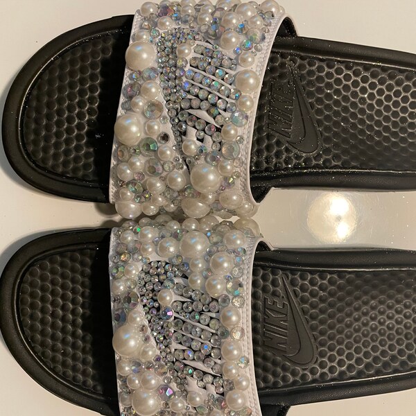 Nike Slides Custom - Etsy