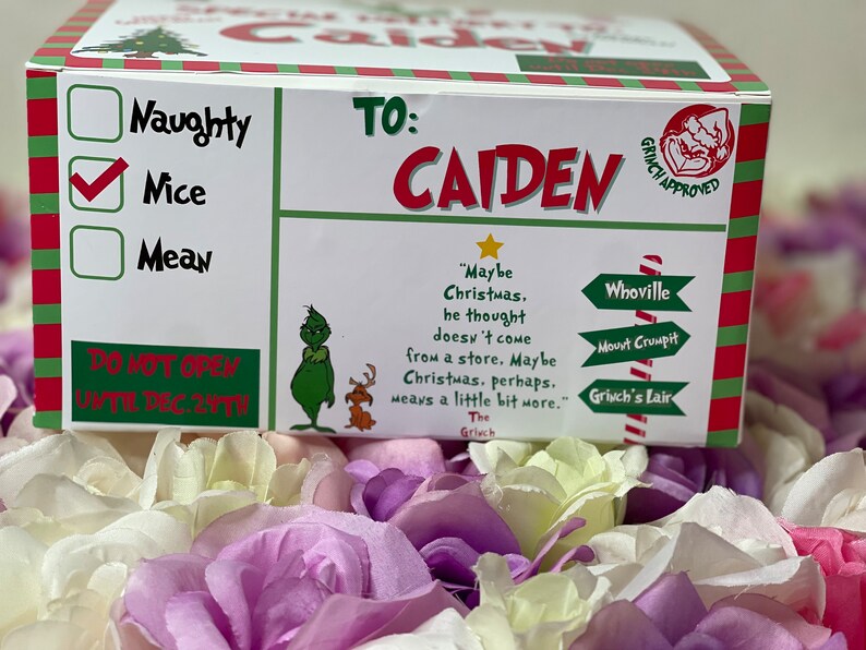 Grinchmas Eve Boxes| Grinchmas Box - Etsy
