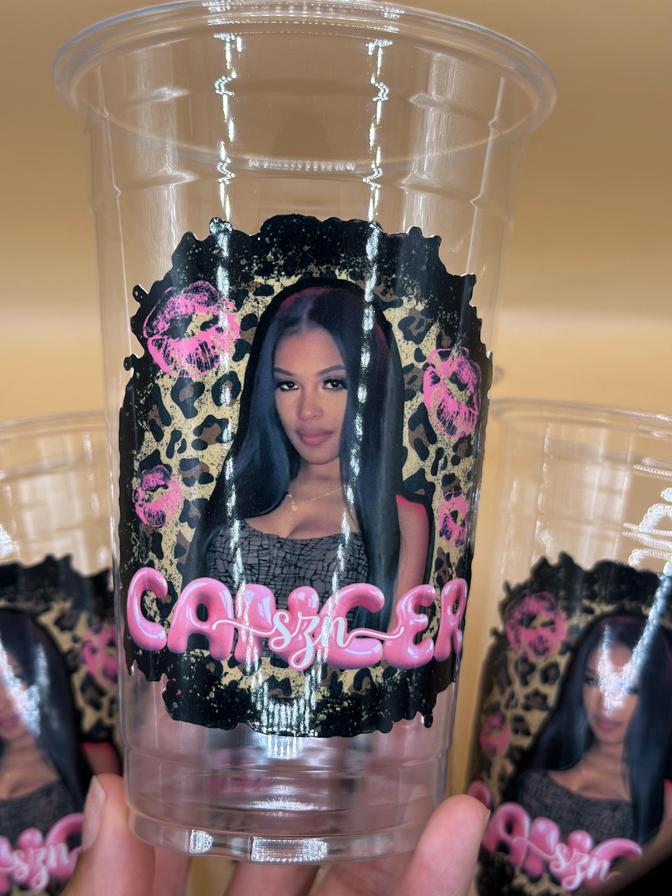 Custom Clear 20oz Photo Party |personalized Name Cups |event Cups for ...