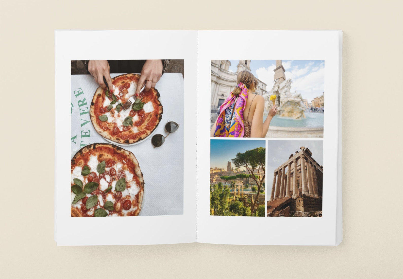 12 Customizable Travel Print Photo Book Templates | Canva Photobook ...
