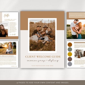 Canva Photographer Template | Style Guide for Photographers | What to ...