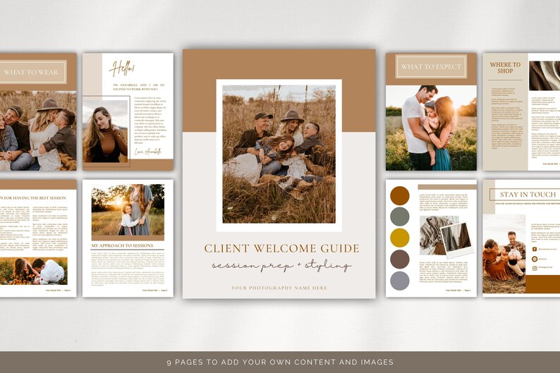 Canva Photographer Template | Style Guide for Photographers | What to ...