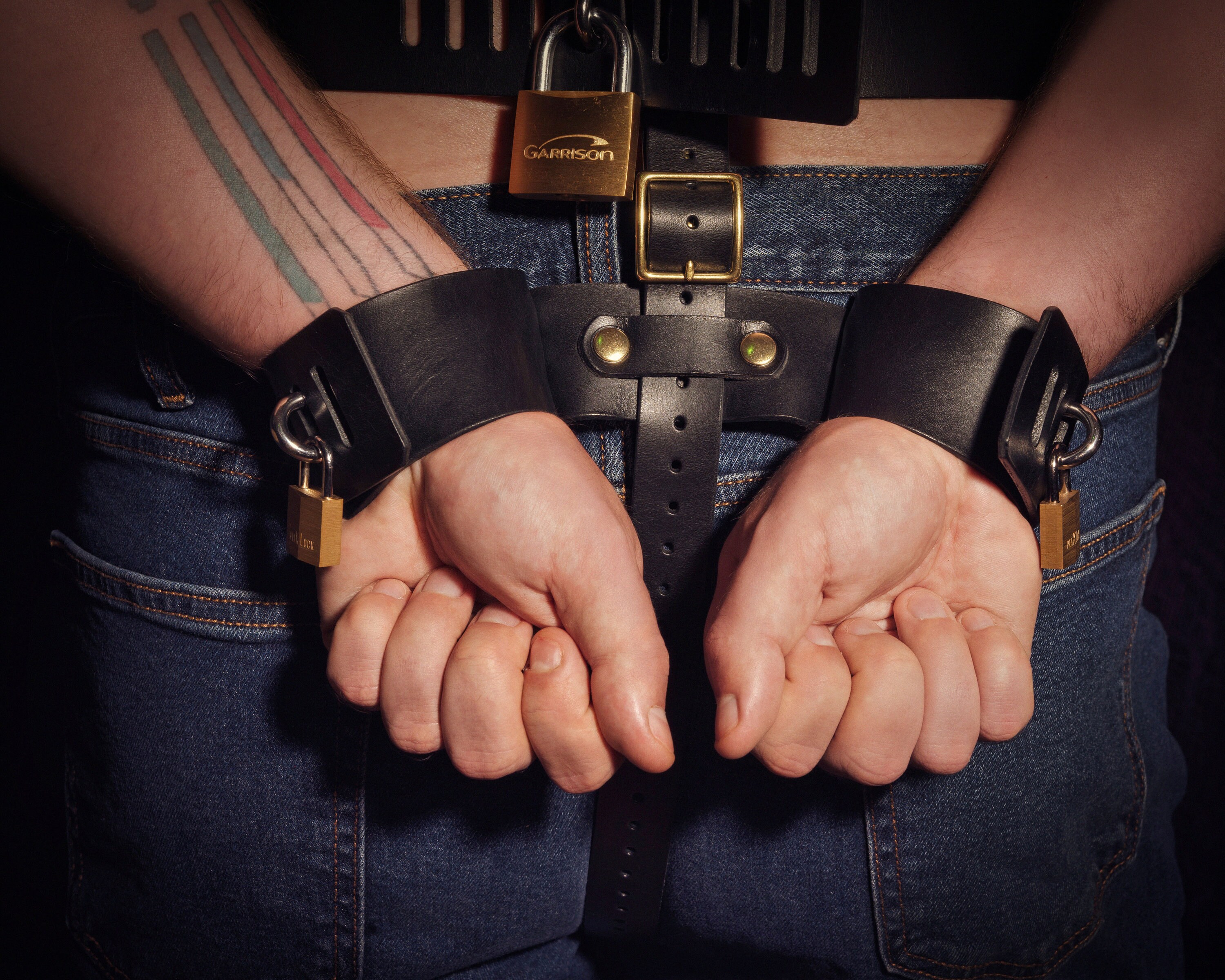 Leather Bondage Harness CUSTOM Plus Size Multiple Colours - Etsy