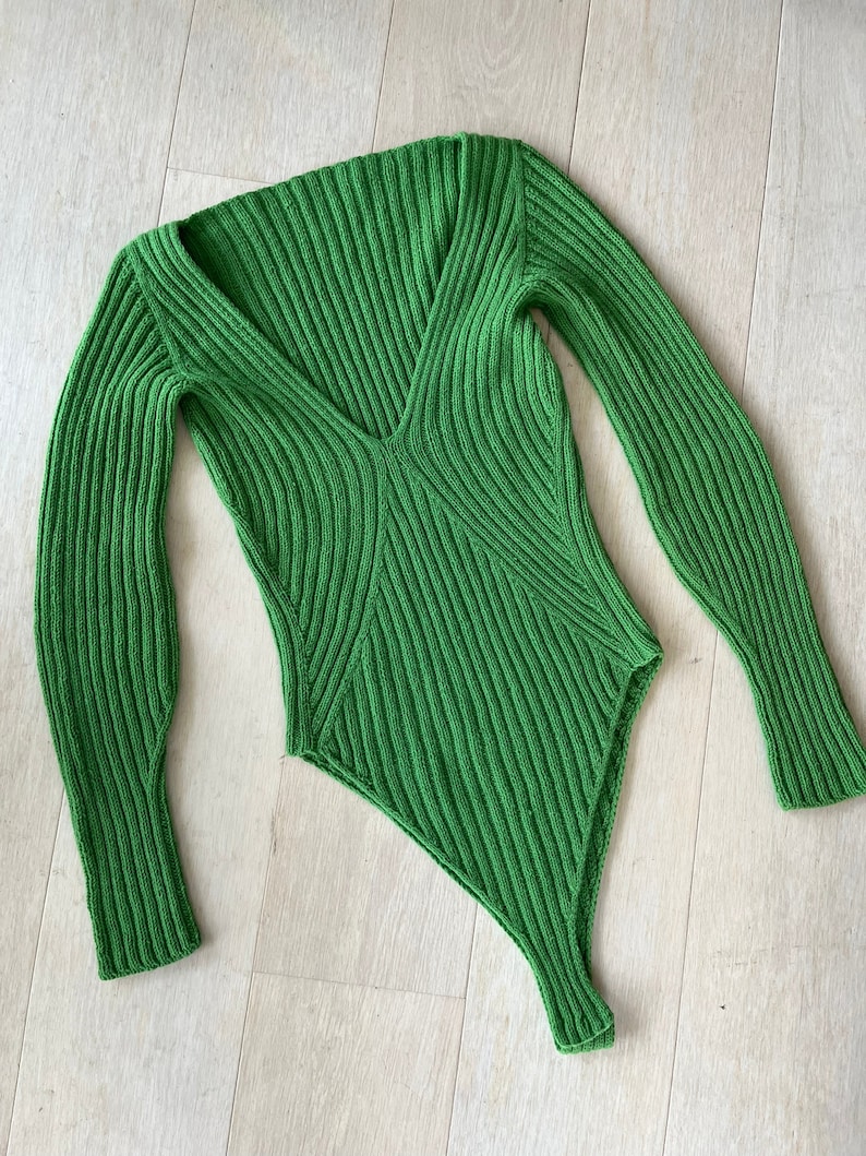 Another Ribbed Body - Knitting Pattern - Etsy
