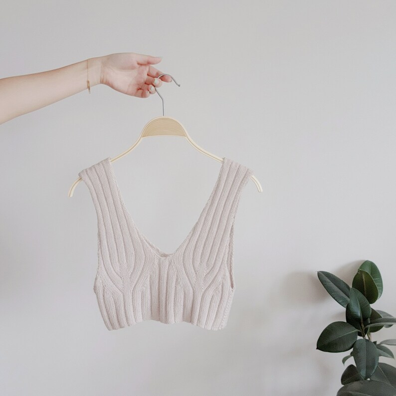Another Ribbed Vest - Knitting Pattern - Etsy