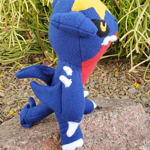 Handmade Garchomp Plush - Etsy