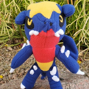 Handmade Garchomp Plush - Etsy