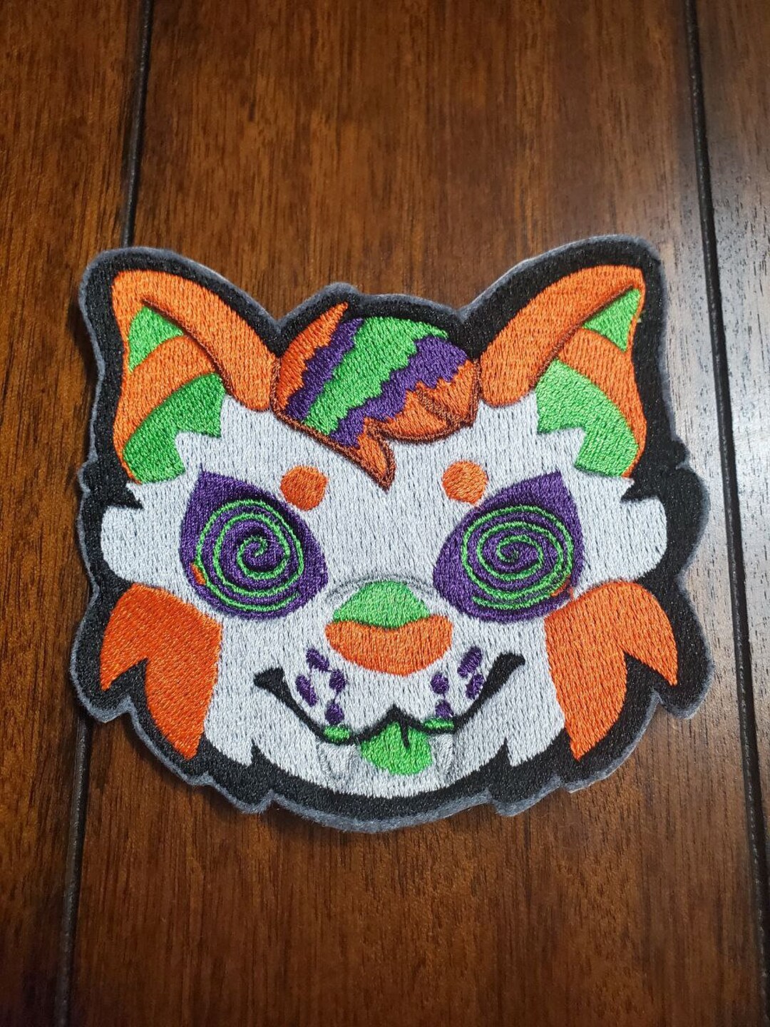 Halloween Smilodon Patch - Etsy