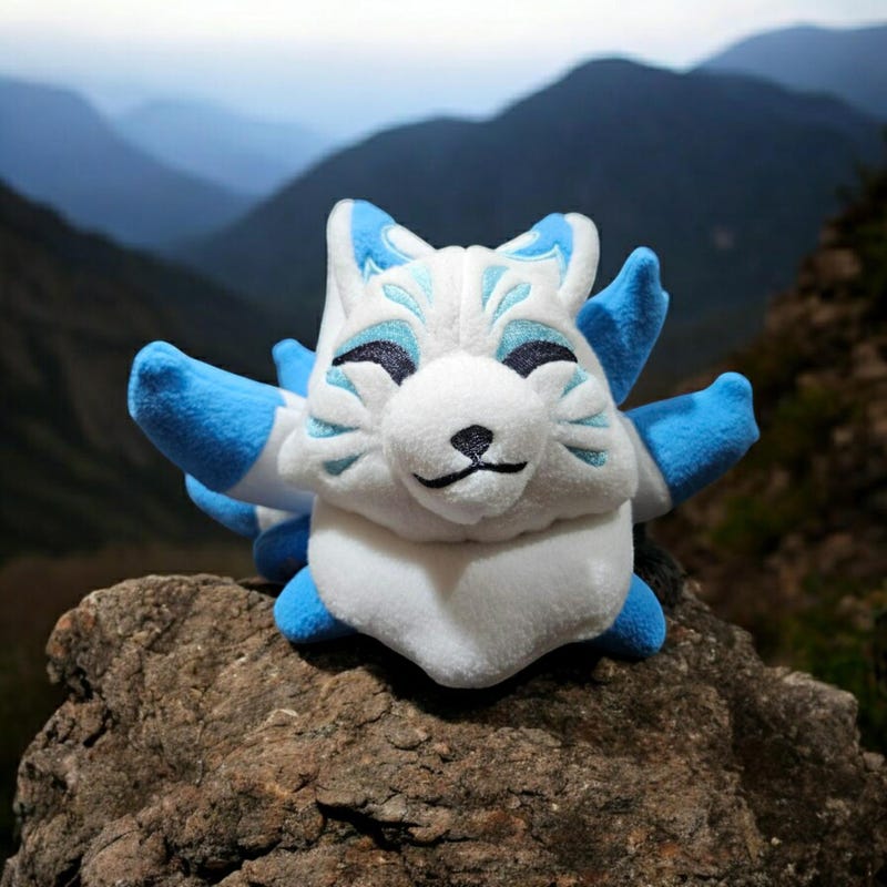 Kitsune Plush - Etsy