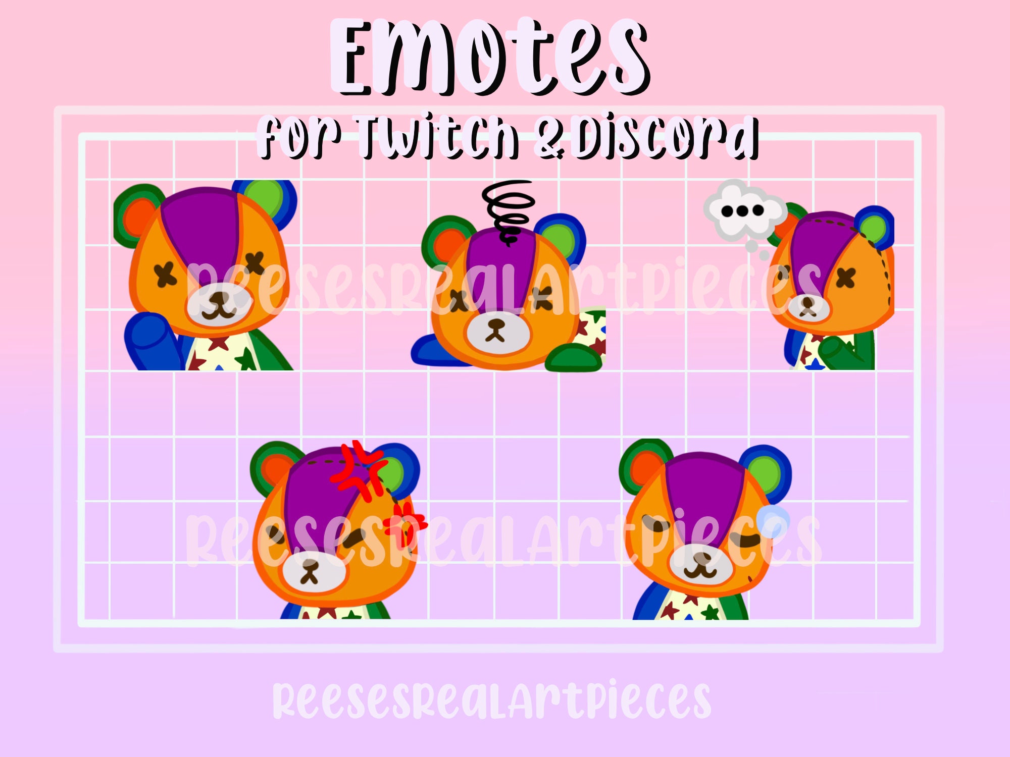 Stitches Emotes | Animal Crossing Twitch / Discord Emotes | PNG ...